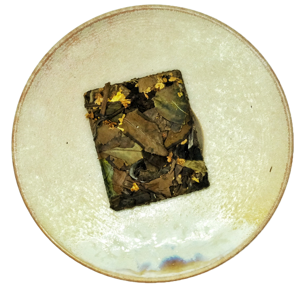 Flower Cracker Guihua Shoumei Tea Biscuit – One River Tea